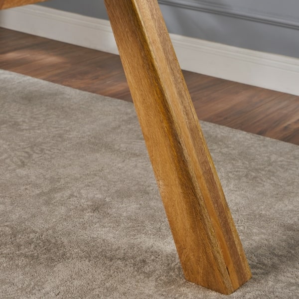 Francine Mid Century Rectangle Wood Dining Table by Christopher Knight ...