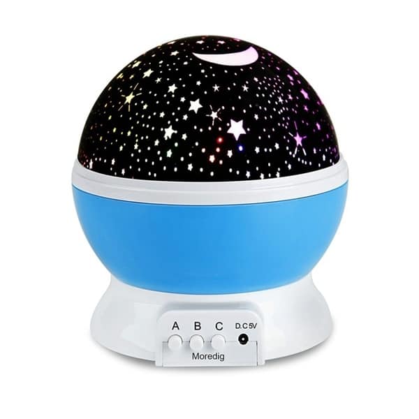 Romantic Rotating Spin Night Light for Children Kids in Bedroom - Bed ...