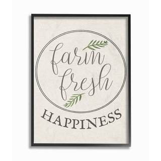 Stupell Farm Fresh Cursive Framed Giclee Art - Bed Bath & Beyond - 17703180