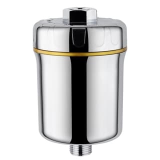 iSpring Multi-Stage Universal Shower Filter W/ Replaceable Cartridge ...