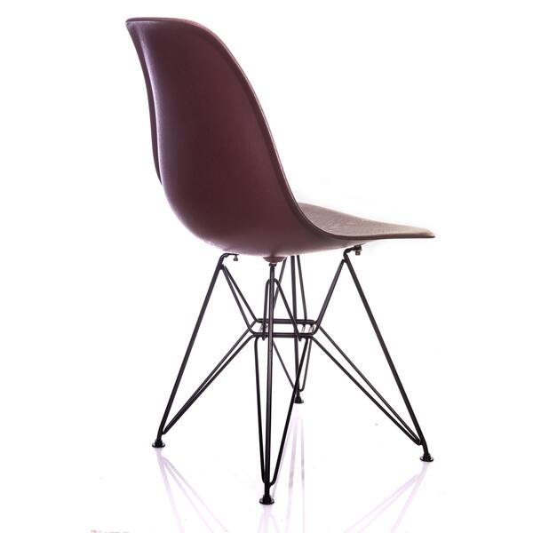 Nature Series Brown Wood Grain DSR Mid-Century Modern Dining Accent ...