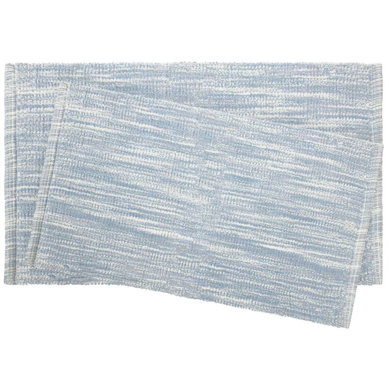 Jean Pierre Taylor Reversible Cotton 2-Piece Bath Rug Set - Overstock ...