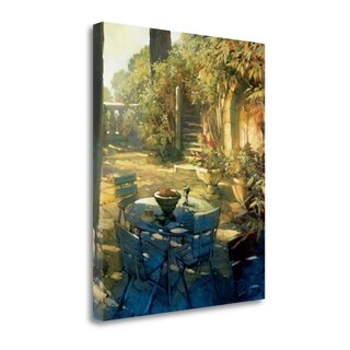 Sunlit Terrace Crillon Le Brave By Philip Craig, Gallery Wrap Canvas ...