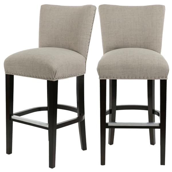 Sole Design Savannah Collection Modern Fabric JET Upholstered Counter ...