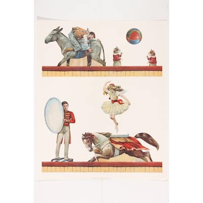 Edwardian Circus Premium Art Print - Overstock - 17819241