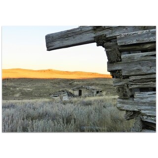 Slade Reiter 'The Corner' 32in x 22in Western Wall Art on Plexiglass ...