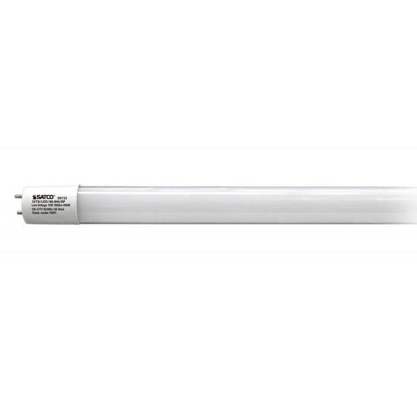 Satco 15W LED T8 - 4 FT Fluorescent Tube Replacement - Bi-Pin Base - 4000K - Bed Bath & Beyond ...