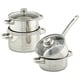 Elo Germany Skyline Stainless Steel Induction Cookware Set, 10 Piece ...