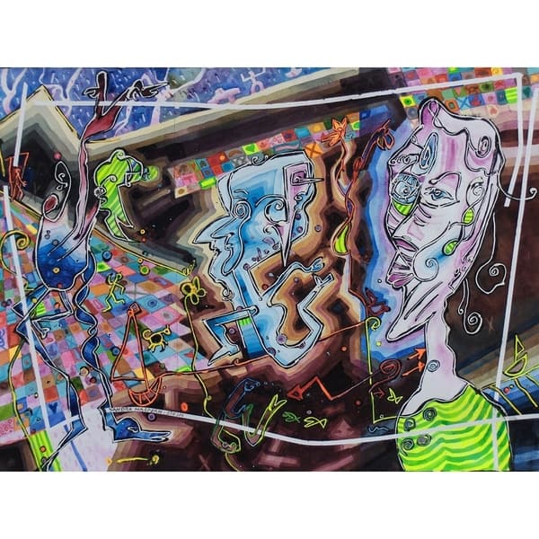 "Fantasy Walk" by Sandra Stein, Canvas Giclee Wall Art - Bed Bath ...