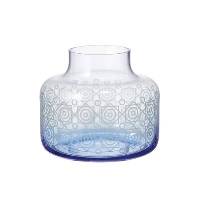 Red Vanilla Cosmopolitan Blue Vase - Overstock - 17925862