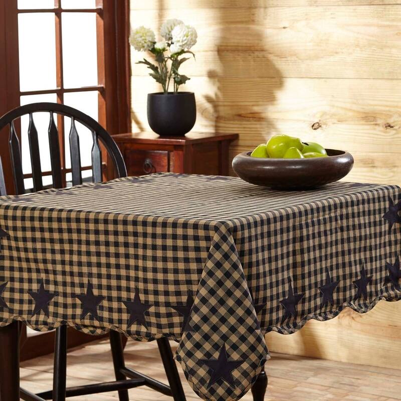 Star Scalloped Table Topper - Overstock - 17930636