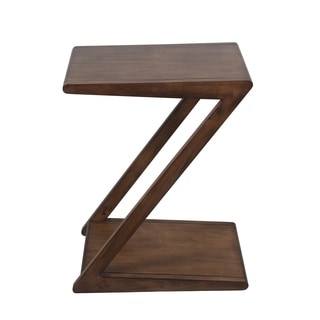 Z Side Table - Pecan - Bed Bath & Beyond - 17931791