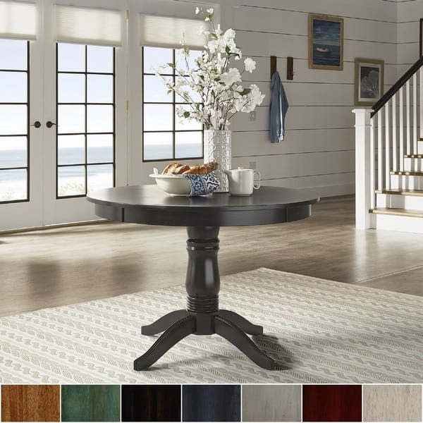 Wilmington II Round Pedestal Base Dining Table by iNSPIRE Q Classic ...