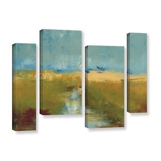Ronda Waiksnis 'Capricious and Fanciful' 4-piece Gallery-wrapped Canvas ...