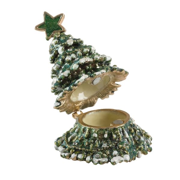 Bejeweled Christmas Tree Decorative Trinket Box - Bed Bath & Beyond ...