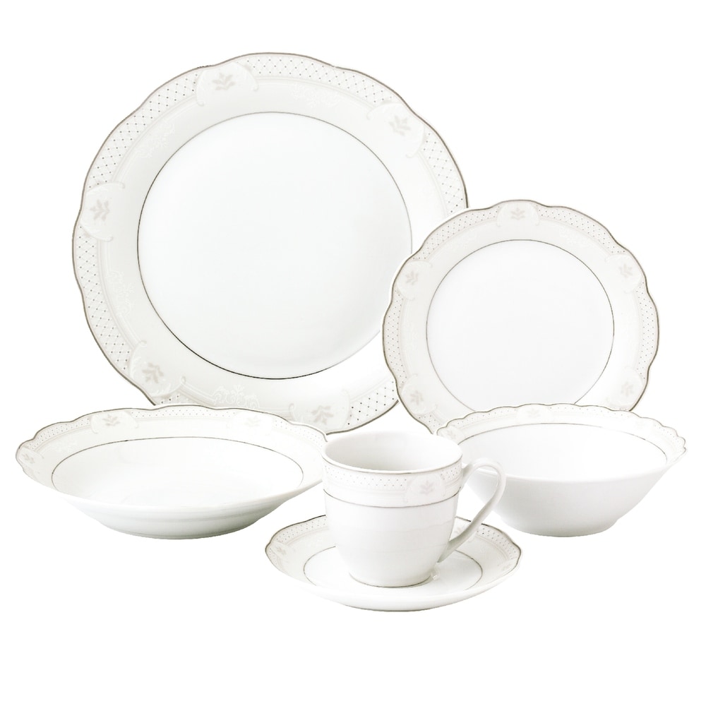 Silver Formal Dinnerware Sets - Bed Bath & Beyond