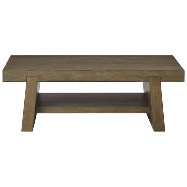 Ink+Ivy Westwood Grey Reclaimed Wood Rectangle Coffee Table - Bed Bath ...