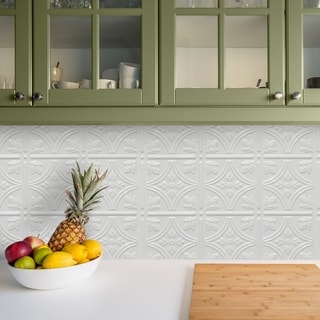 Innovera Decor by Palram Empire Snow White 18.5-in. x 24.3-in ...