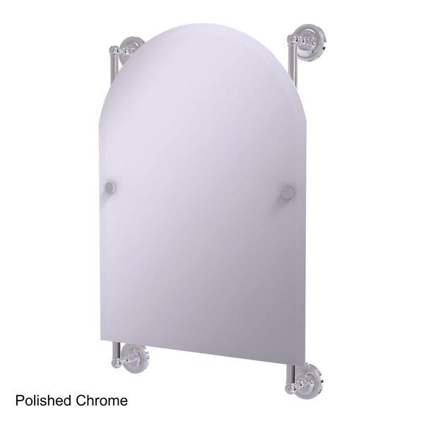 Prestige Regal Collection Arched Top Frameless Rail Mounted Mirror ...