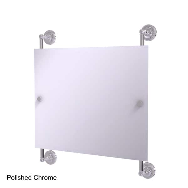 Prestige Regal Landscape Rectangular Frameless Rail Mounted Mirror ...