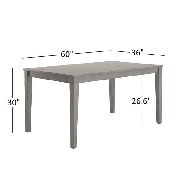 Wilmington II 60-inch Rectangular Dining Table by iNSPIRE Q Classic ...