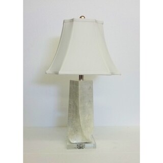 Twist Mother of Pearl Lamp on Crystal Base - Bed Bath & Beyond - 18025104