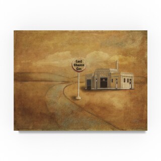Lois Bryan 'Last Chance Gas ' Canvas Art - Bed Bath & Beyond - 18043886