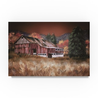 Lois Bryan 'Highland Barn ' Canvas Art - Bed Bath & Beyond - 18043887