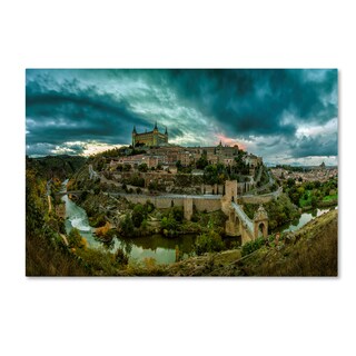 Pedro Jarque 'Toledo The City Of The Three Cultures' Canvas Art - Bed ...