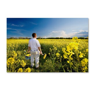 Declan Mccormack 'Landscape Painter' Canvas Art - Bed Bath & Beyond ...
