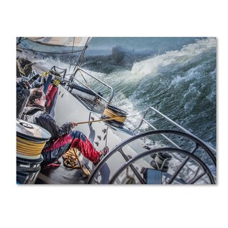 Michael Delman 'Storm In San Francisco Bay' Canvas Art - Bed Bath ...