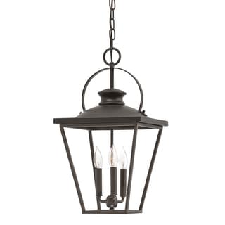 Aztec Lighting Transitional 3-light Olde Bronze Pendant - Bed Bath ...