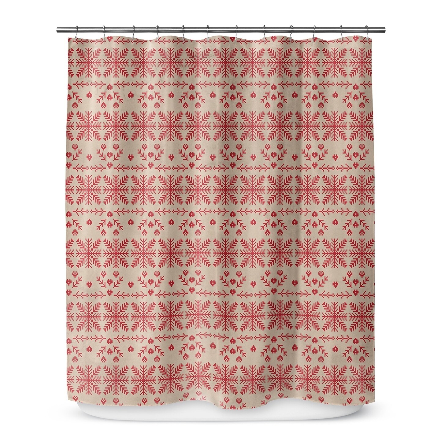 Red Shower Curtains and Accessories - Bed Bath & Beyond