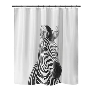 ZEBRA Shower Curtain By Kavka Designs - Bed Bath & Beyond - 18062310