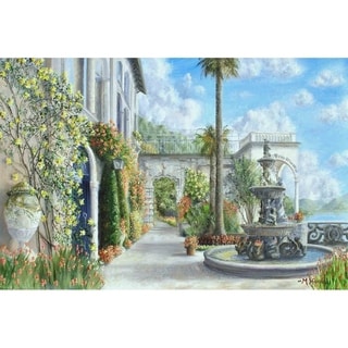 "Monastero" by Meredith Hannon, Canvas Giclee Wall Art - multi - Bed ...