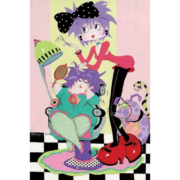 "The Makeover" by Lin Martinique, Canvas Giclee Wall Art - Bed Bath ...