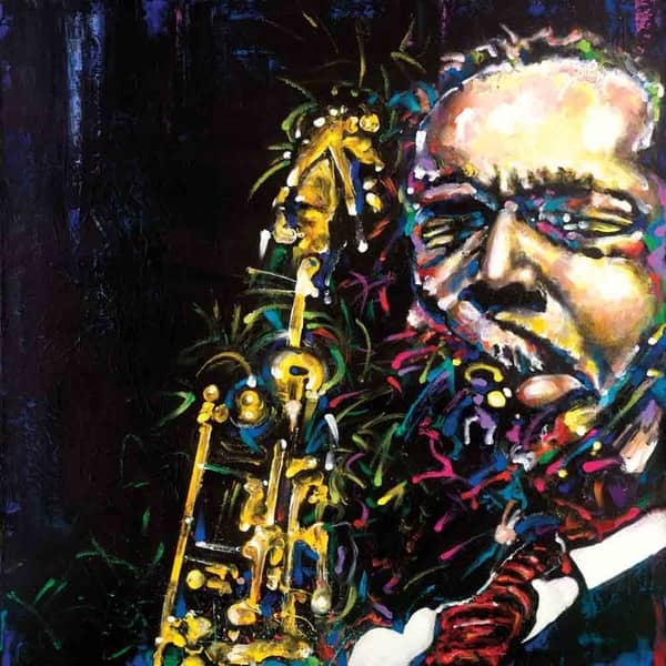 "John Coltrane -Ascension" by Jerry Prettyman, Canvas Giclee Wall Art ...