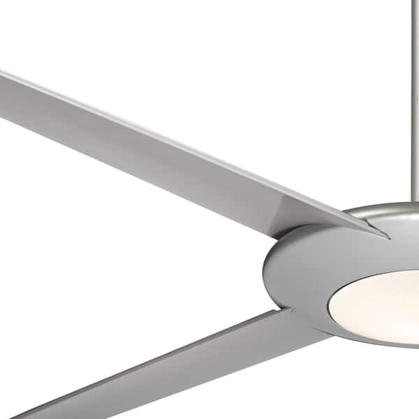 Minka Aire Pancake Xl Silver 4 Blade 62 Inch LED Ceiling Fan - Bed Bath ...