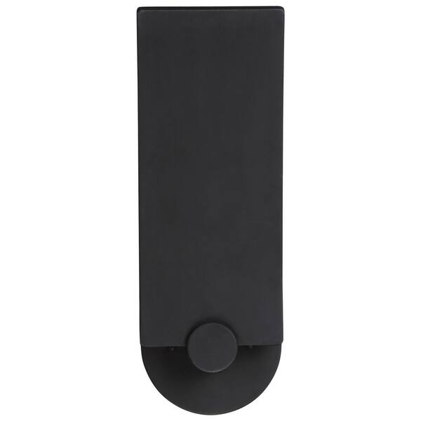 George Kovacs Flipout Coal And Clear With Sand Blasting Wall Sconce ...