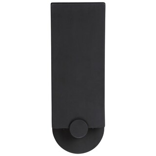George Kovacs Flipout Coal And Clear With Sand Blasting Wall Sconce ...