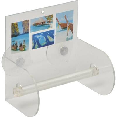 Evideco Paradise Toilet Tissue Paper One Roll Holder Suction Mounted ...