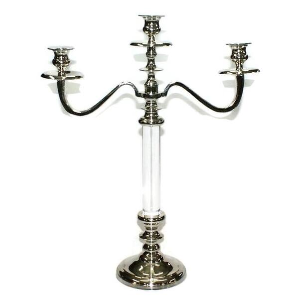 Heim Concept 22 " Lucille 3-Lite Candelabra - Bed Bath & Beyond - 18077737