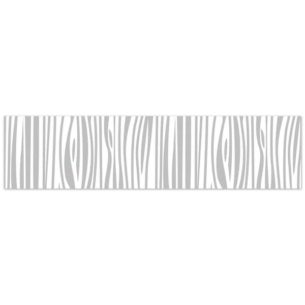 Sweet Jojo Designs Wall Paper Border for the Grey and White Woodsy ...