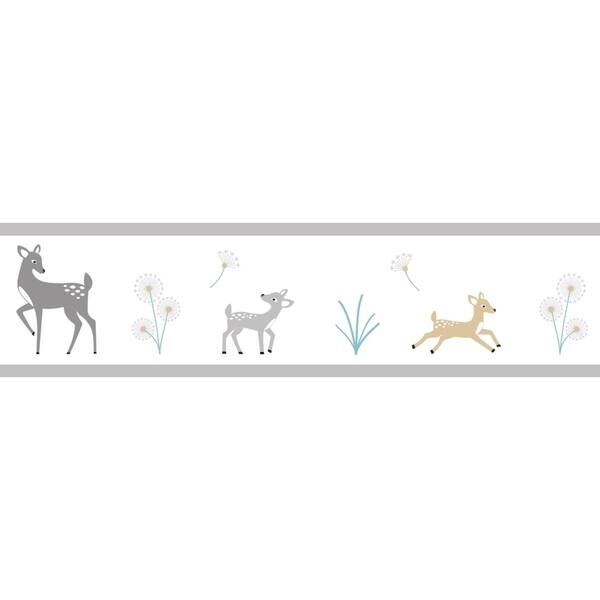 Sweet Jojo Designs Wall Paper Border for the Forest Deer Collection ...