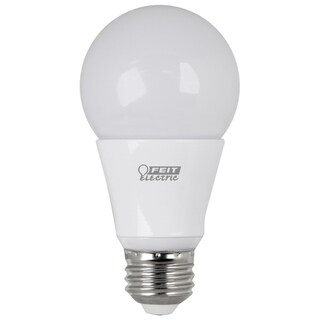 FEIT Electric LED Bulb 9.5 watts 800 lumens 3000 K A-Line A19 Warm ...