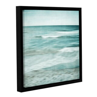 Iris Lehnhardt's Soft Waves Floater-framed Canvas - Bed Bath & Beyond ...