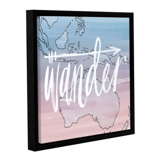 Sara Zieve Miller's World Traveler Wander, Gallery Wrapped Floater ...