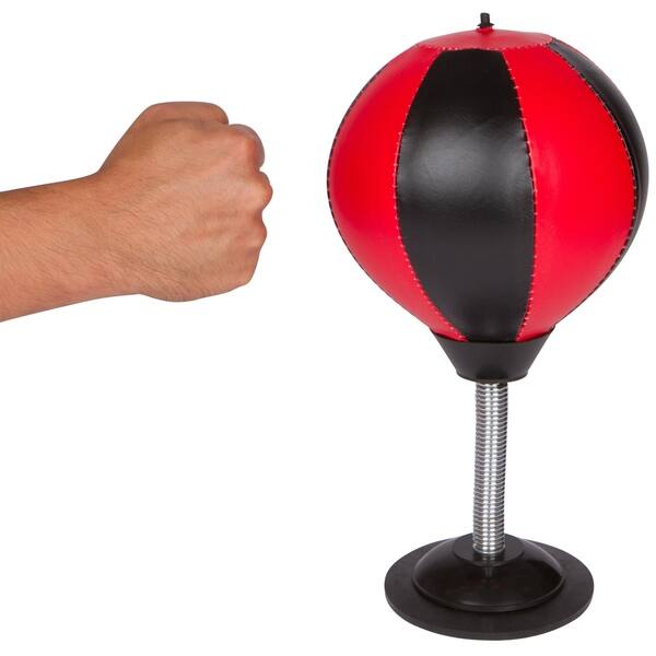 Desktop Punching Speed Bag Stress Buster with Pump By Trademark ...