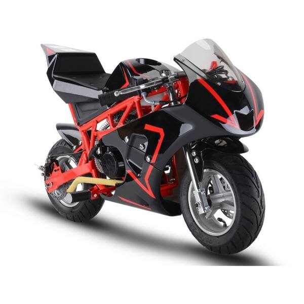 MotoTec Gas Pocket Bike GP 33cc 2-Stroke Red - Bed Bath & Beyond - 18111286