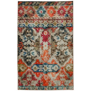 Mohawk Prismatic Aztec Trip Multicolored Geometric Area Rug (8' x 10 ...